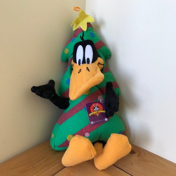 Toys | Daffy Duck Looney Tunes 15 Christmas Tree Plush Stuffed Toy With ...